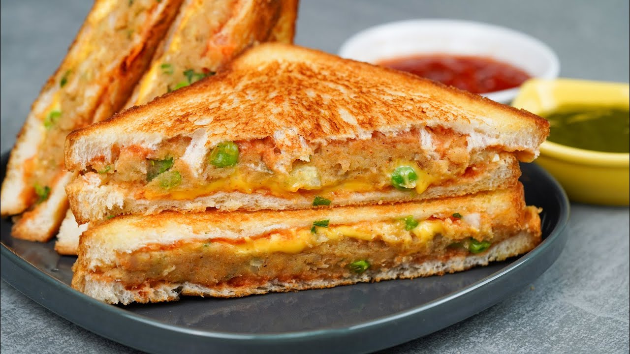 Aloo Masala Sandwich Bombay Delite indian food Bangkok ! Indian ...